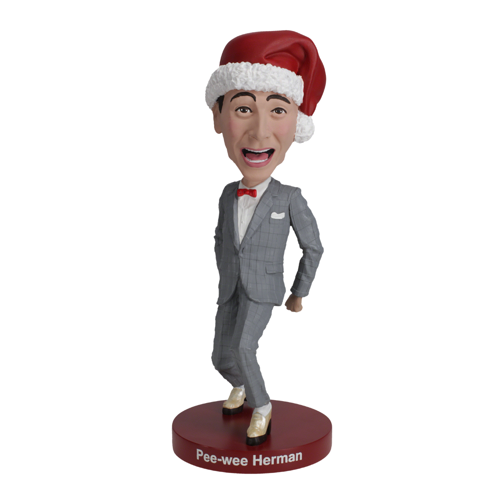 Holiday Pee-Wee Herman Bobblehead | Bobbleheads.com