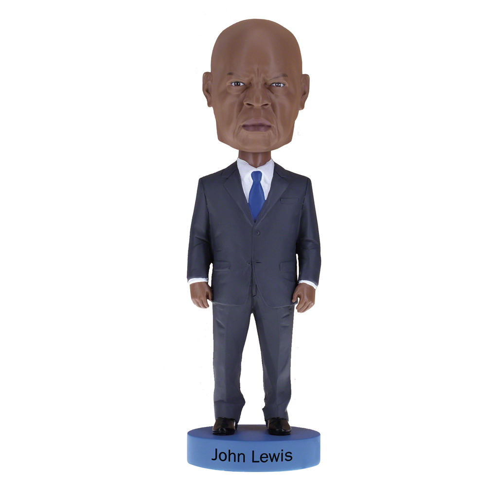 John Lewis Bobblehead includes Artist Hand Signed Collector Card | Bo